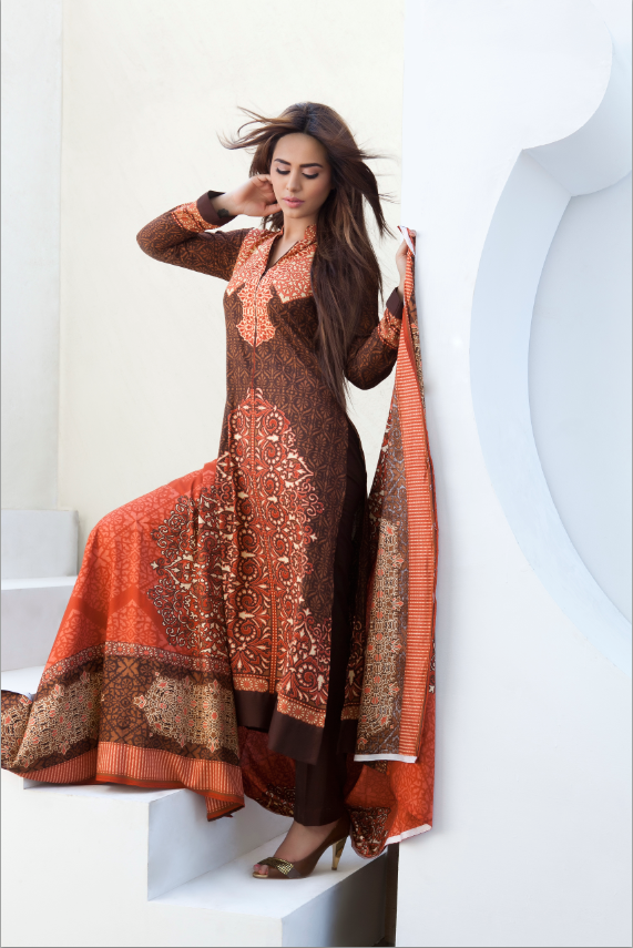 Firdous Lawn Collection 2013-2014 | Firdous ZTM Chilman Regular Lawn ...