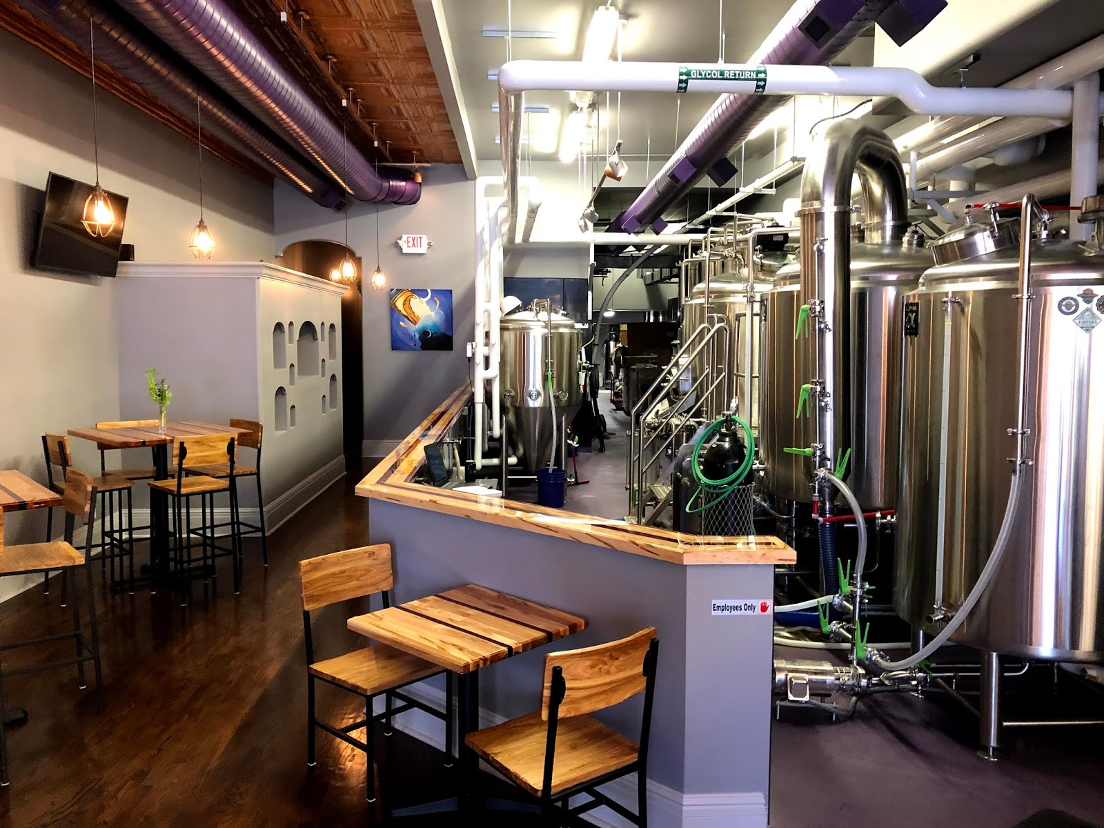 Manhattan Brewing Company! Great beer in a great town.