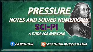 Pressure - Class 10 Science Notes and Solved Numericals | P=hdg | Class ...