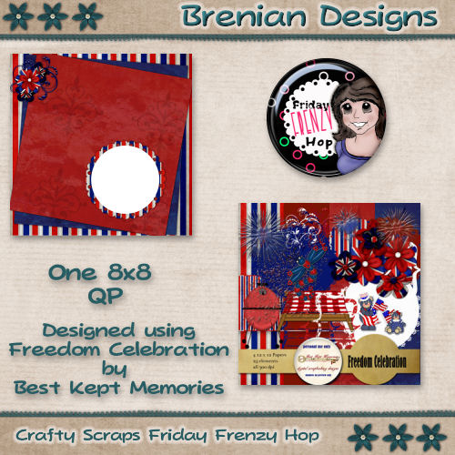 Brenian Designs: Friday Frenzy Hop at Crafty Scraps