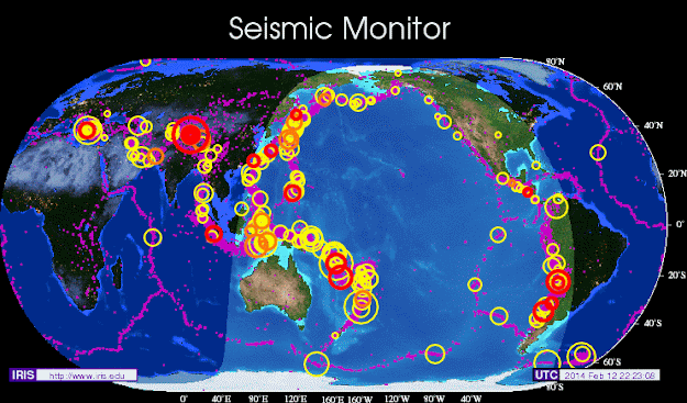EARTH SCIENCE HUB: Live Seismic Monitor