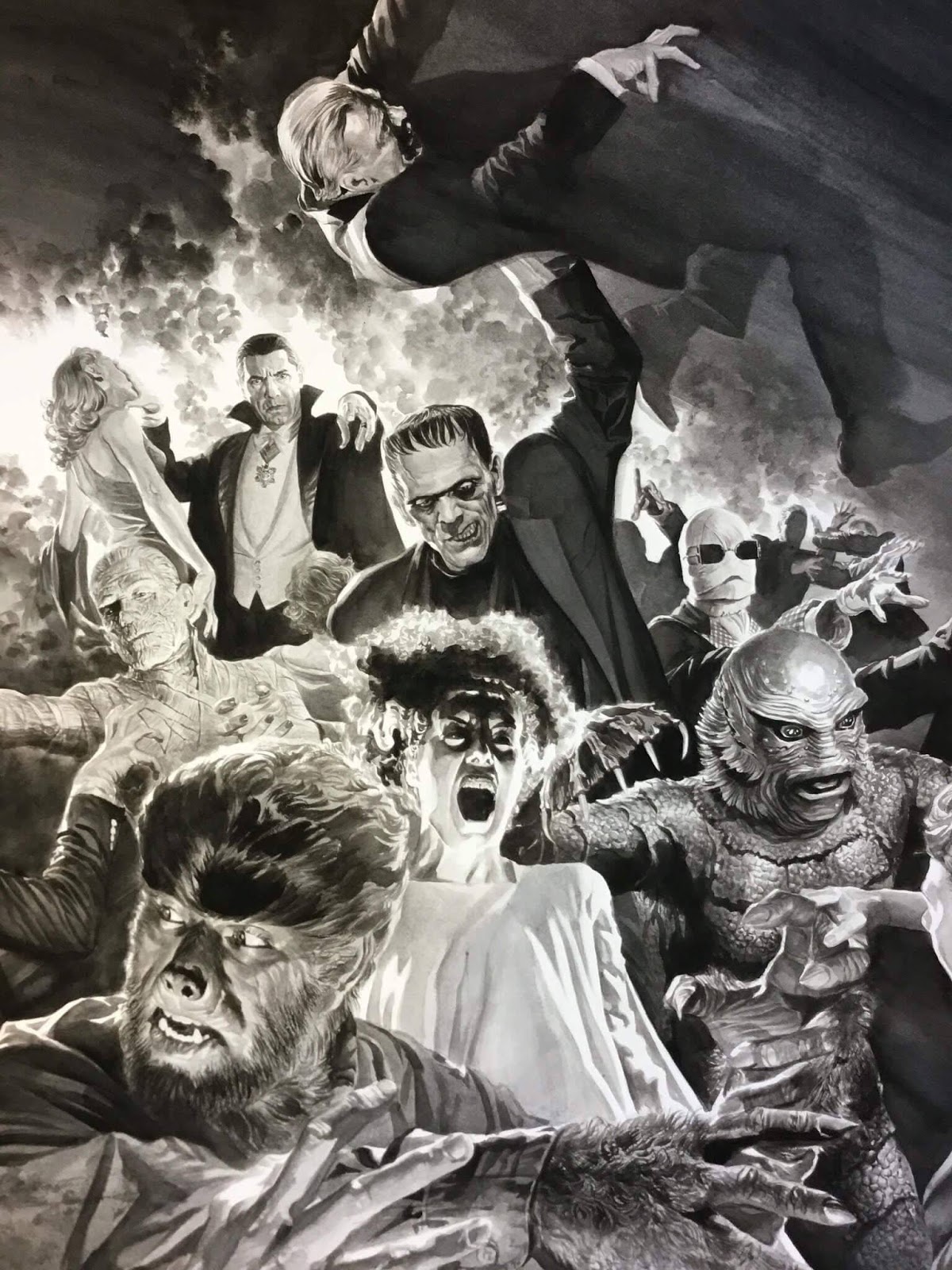 The Dork Review: Universal Monsters By Alex Ross