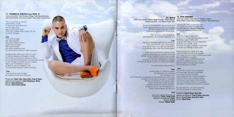 Encarte: Maluma - Magia - Encartes Pop