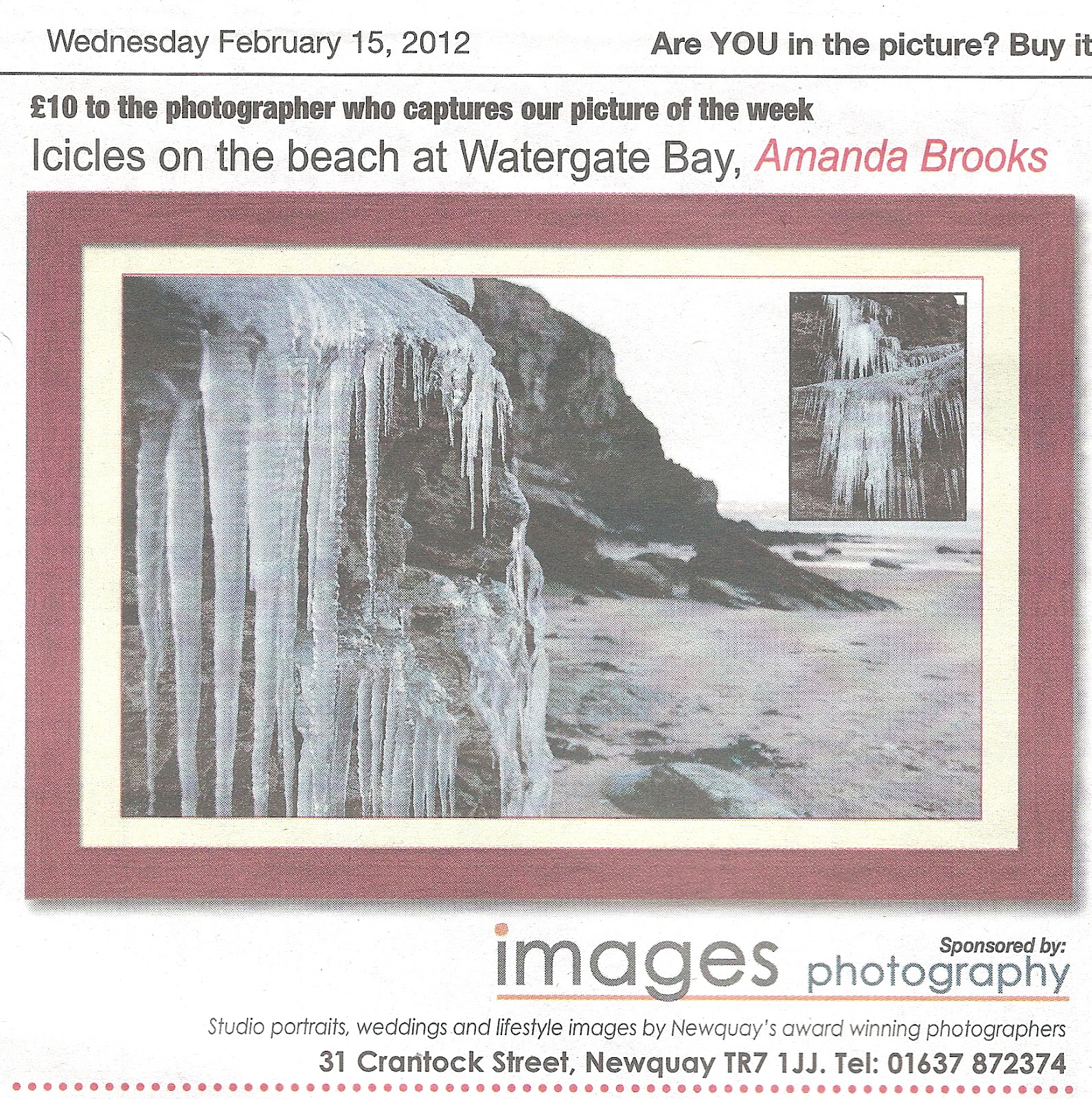 Photobrook Photography: Photo of the week in the Newquay Voice