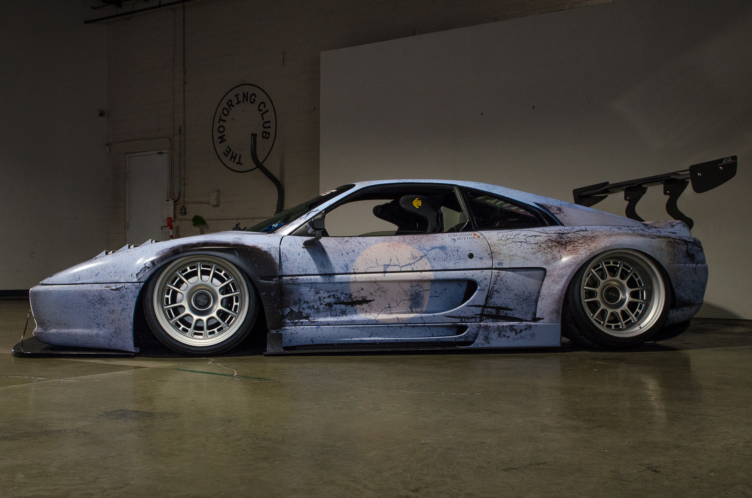 AsEyeSeeThings: Button Built Ferrari's at The Motoring Club