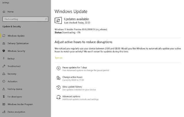 Today, I have upgraded Windows 11 on my Laptop - By Pradeep