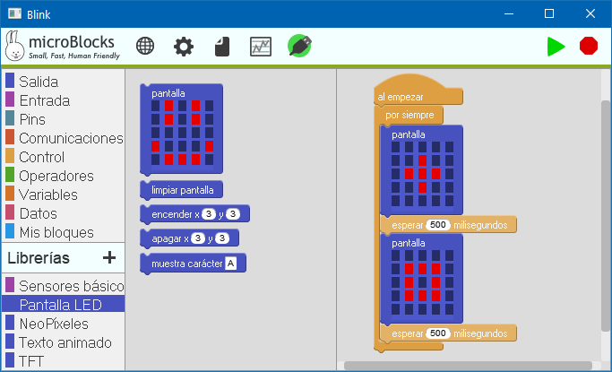 M5Stack. STEAM para Tecnología y Ciencia: MicroBlocks