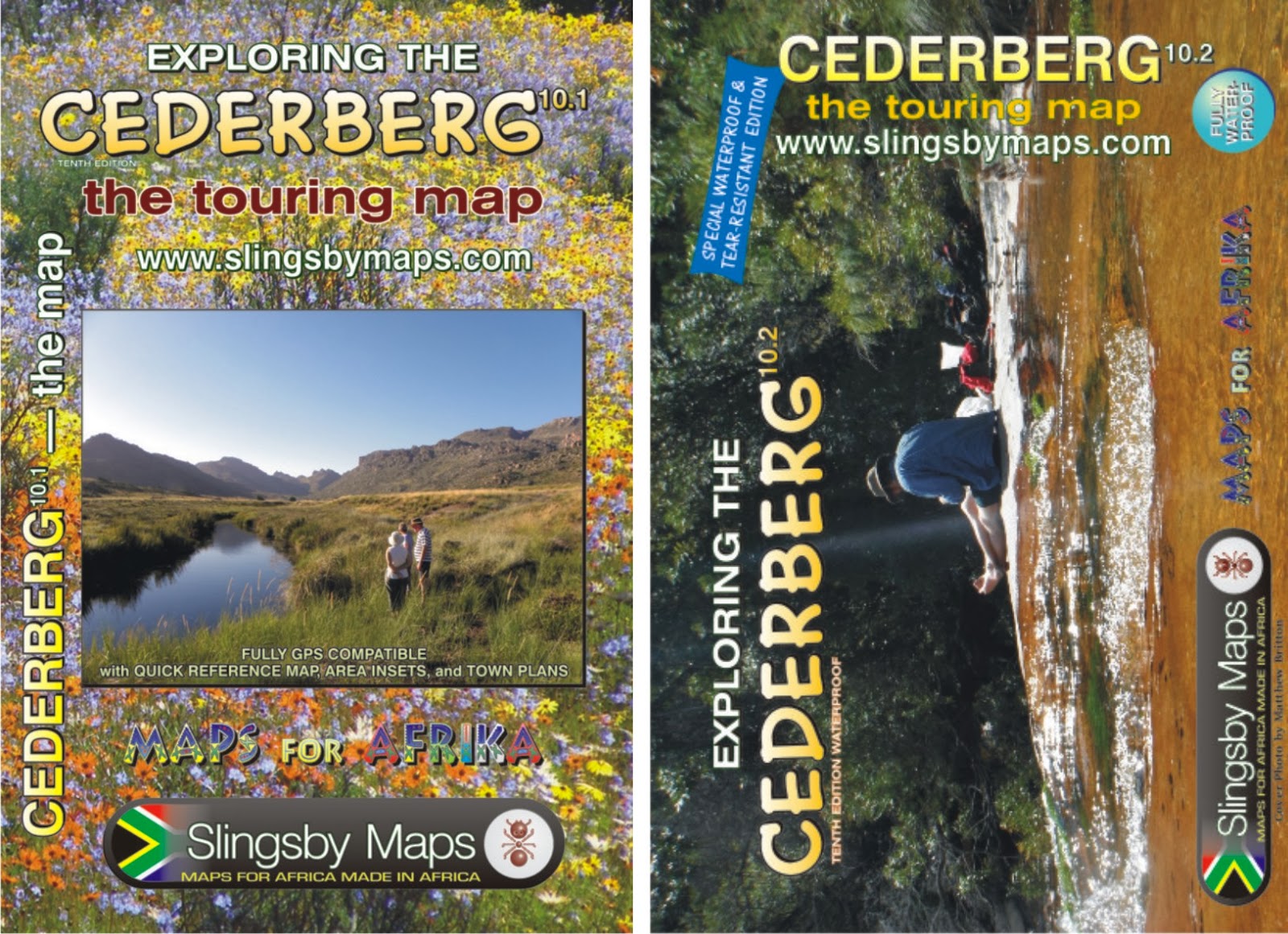 Slingsby Maps Reviews: CEDERBERG TOURING