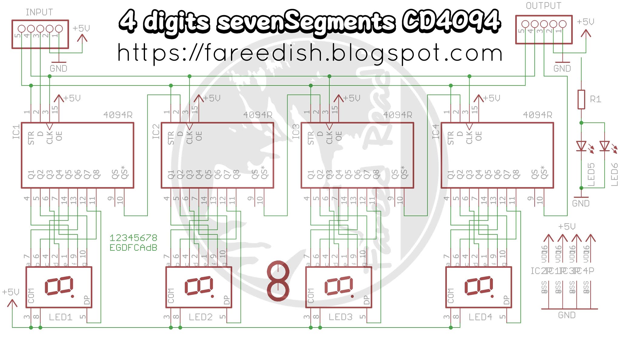 Membuat Modul 4 digits Seven Segments untuk Jam Digital ataupun JWS ...