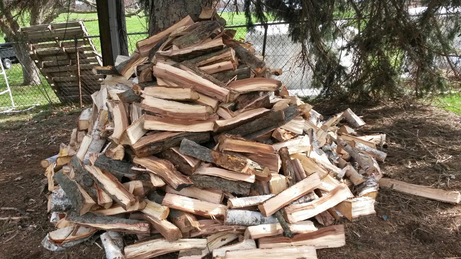 HelluvaCook.com! : Check Out My Huge Log (Pile)!!