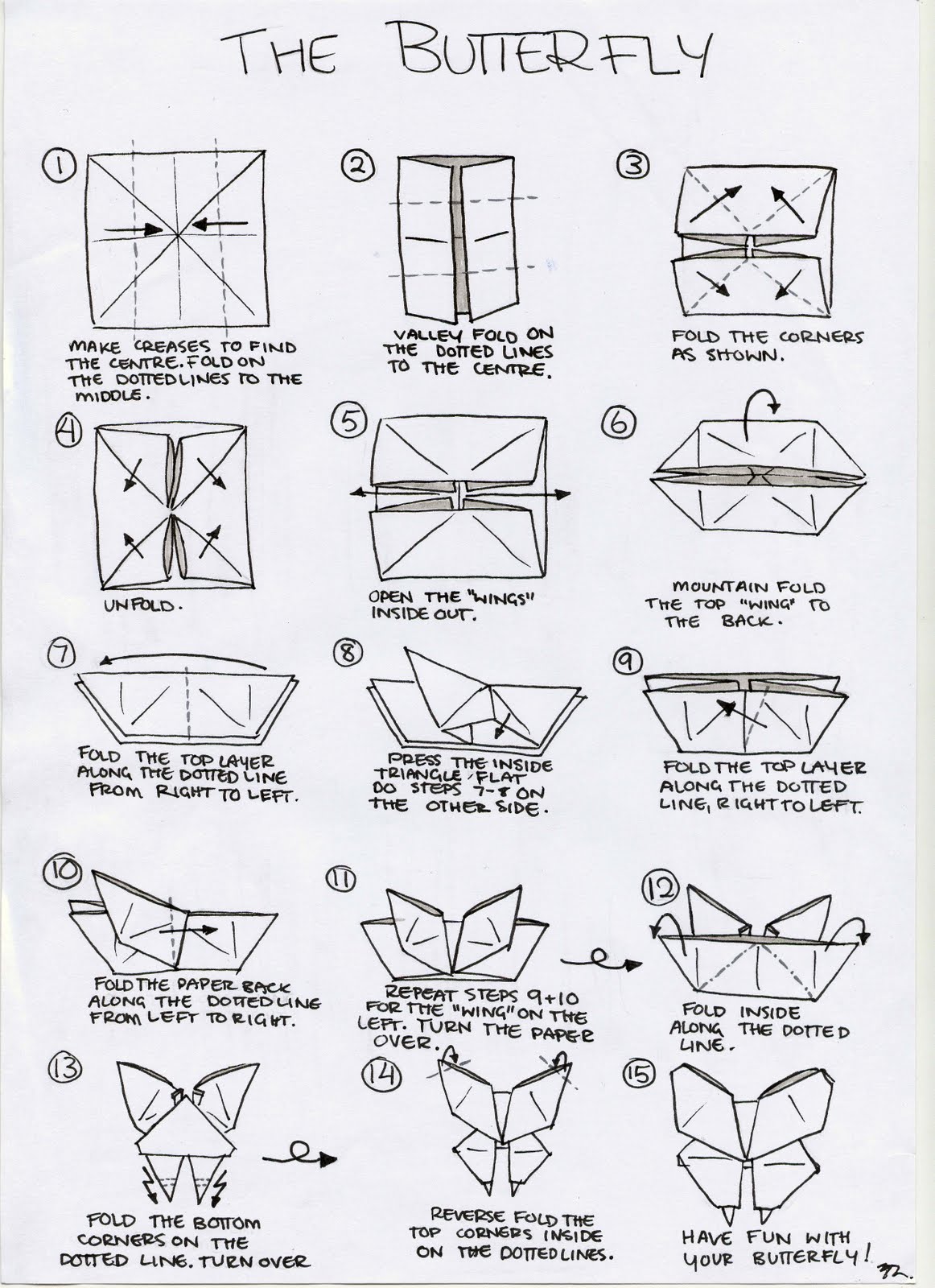 HeRisYa s StoRY Origami Rama rama herisya-s-story-origami-rama-rama