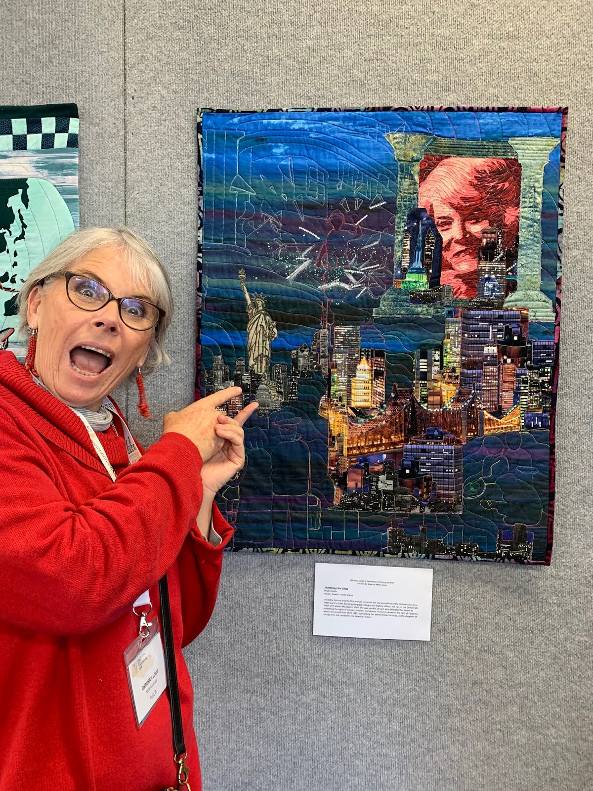 Deborah Louie : We are off to America......a celebration