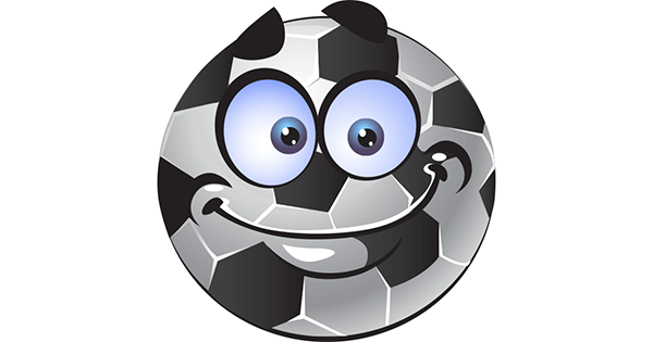 Soccer Ball Smiley Face | Symbols & Emoticons