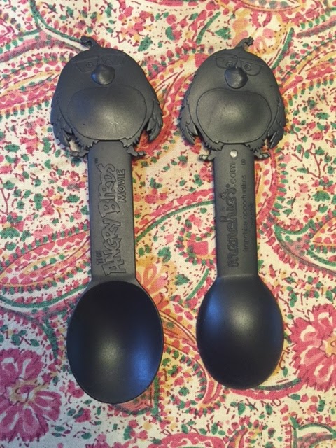 Fro-Yo Girl Speaks: New Angry Bird Spoons Arrive at Menchie’s: Bomb