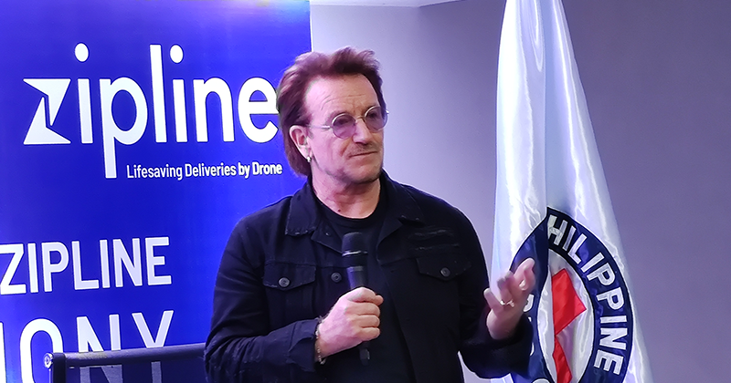 Philippine Red Cross, Bono's Zipline to bring national-scale drone ...