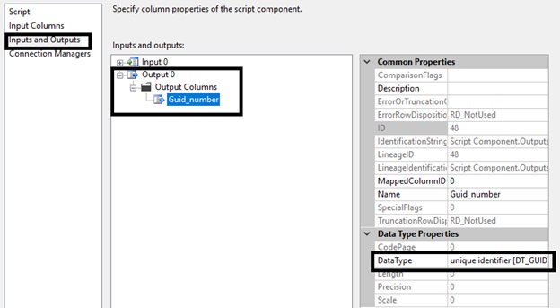 Microsoft Business Intelligence: Generating new GUID column value in SSIS