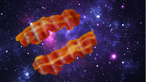 The Curtain With: Space Bacon