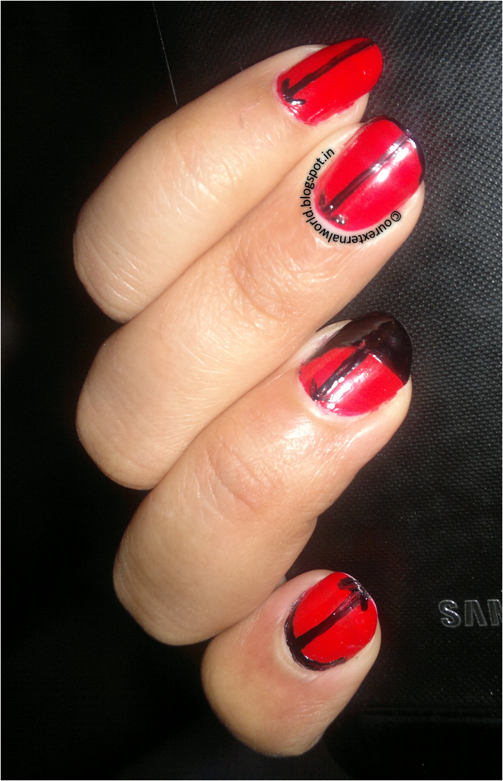 Girly Girl Nail Art Challenge - Gotta Love Chick Flicks - Devil Wears ...