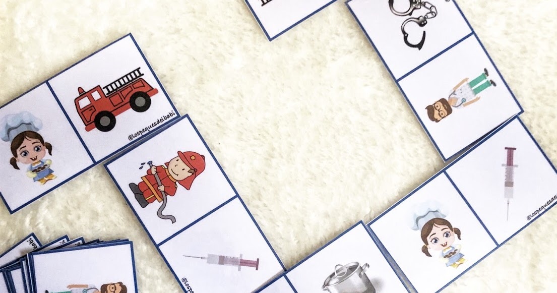 Los peques del babi : “Dominó de las profesiones“