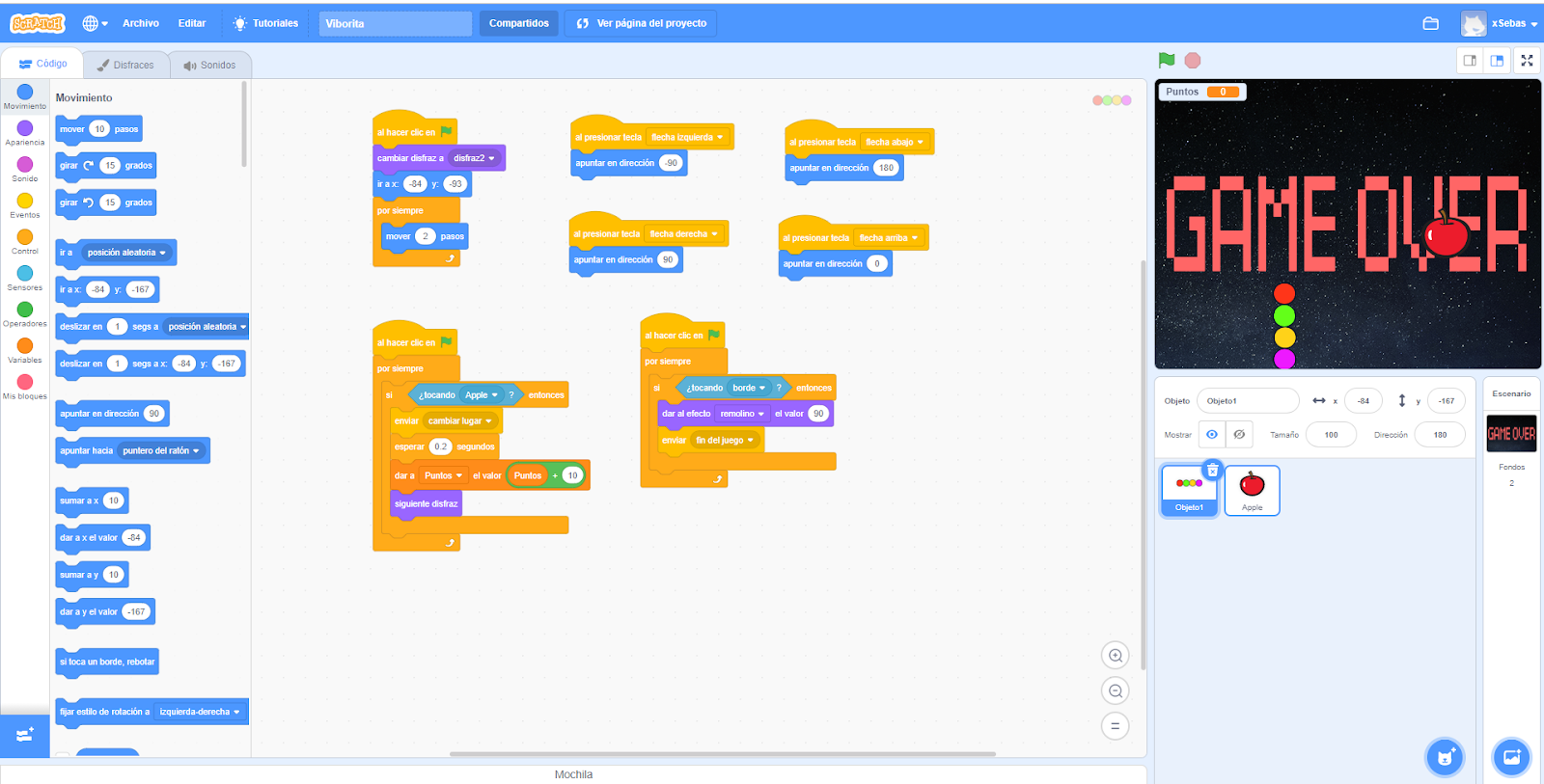 Scratch ~ La aplicación de la tecnología en las matemáticas