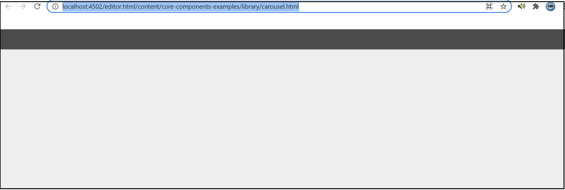 Blank screen displayed in edit mode | Adobe Experience Manager(AEM)