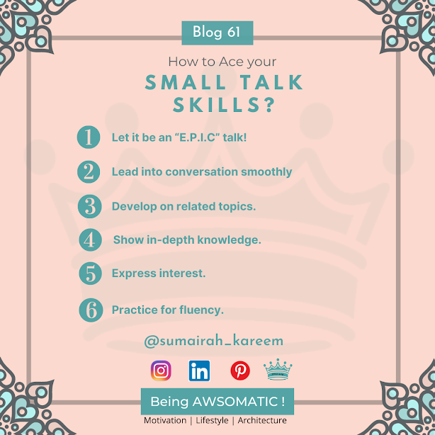 How to Ace your Small Talk Skills?