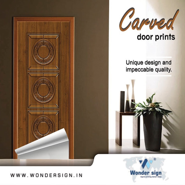 Wonder Sign | Laminate Door: Digital Door Paper Print | Digital Door ...