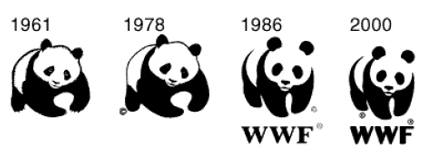 THE FAMOUS LOGOS: WWF Logo