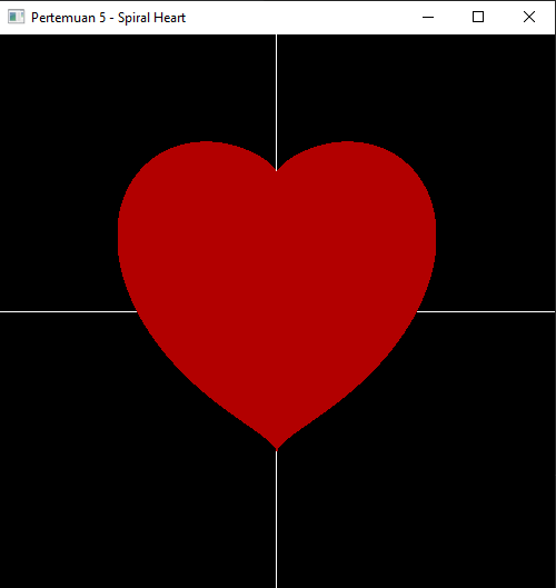 Spiral Heart [PYTHON] - kangmasrizqi