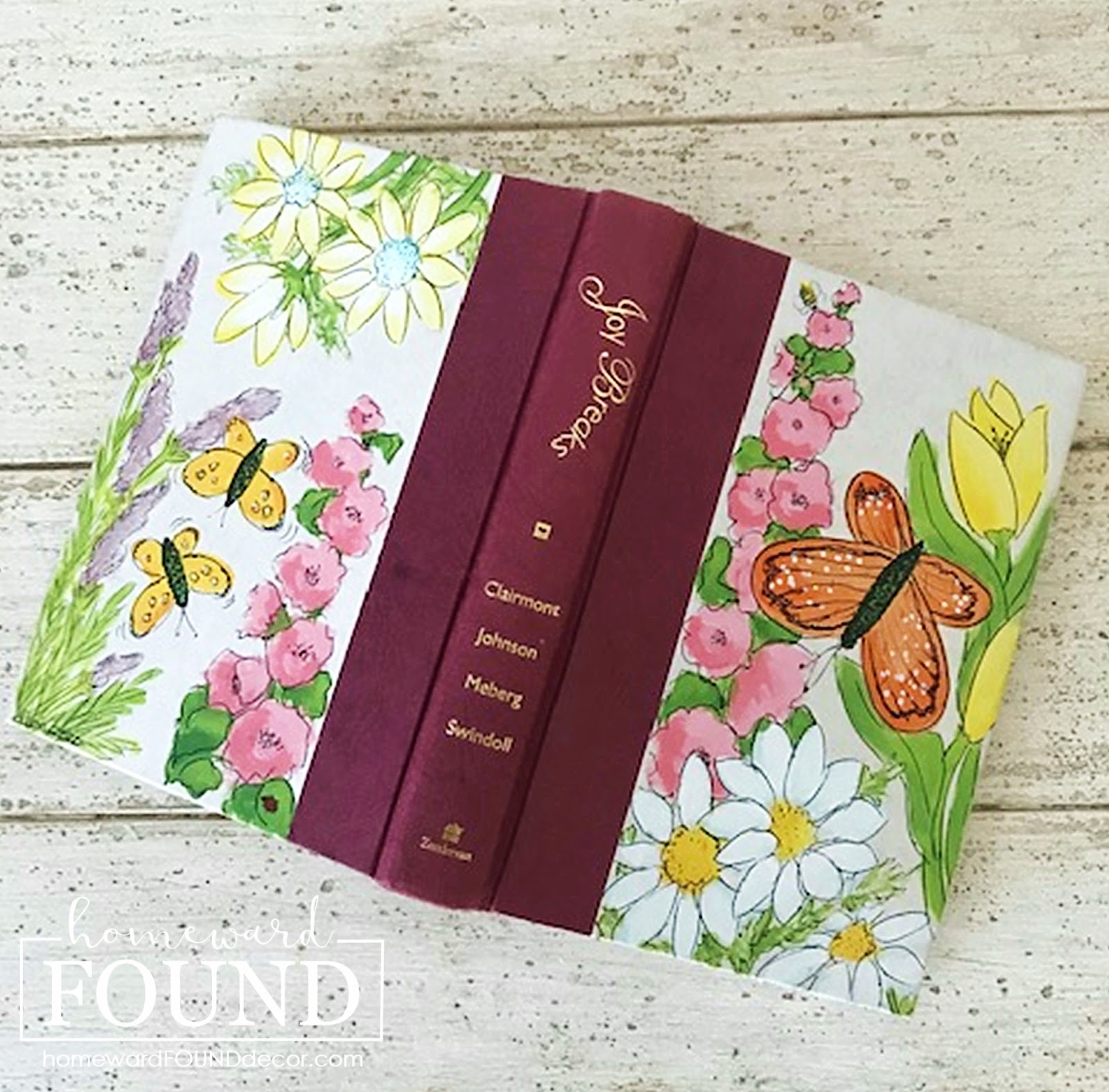 painting books... again! homeward found decor