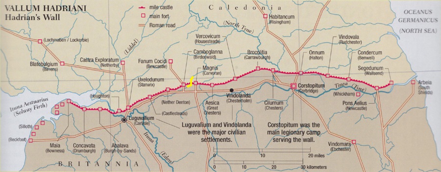 Mike Anderson's Ancient History Blog: Hadrian’s Wall