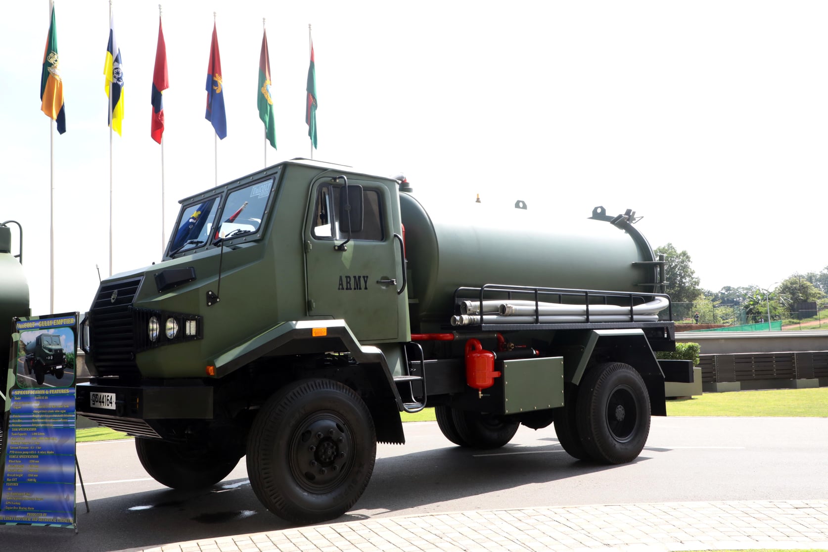 Made in Sri Lanka ලංකාවේදී නිපදවන යුද හමුදා වාහන