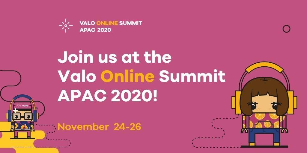 Jarbas Horst: Speaking at Valo Online Summit APAC 2020