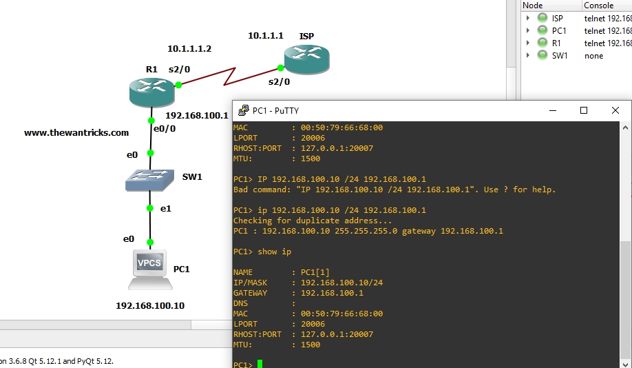 Cisco Networking Lab 2 - Assign the IP Address on Router, Switch and ...