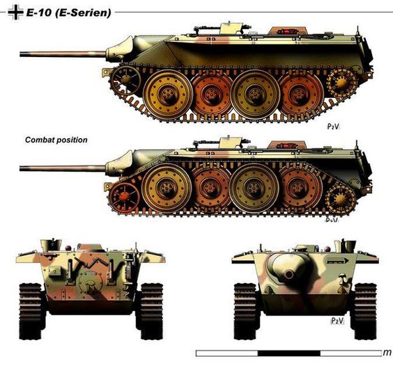 TANKS RARITIES: Jagdpanzer E-10