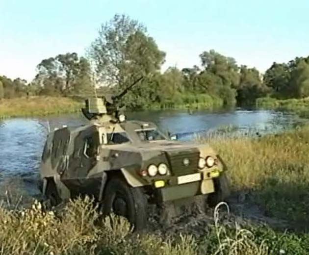 У Львові показали першу партію БТР «Дозор-Б»