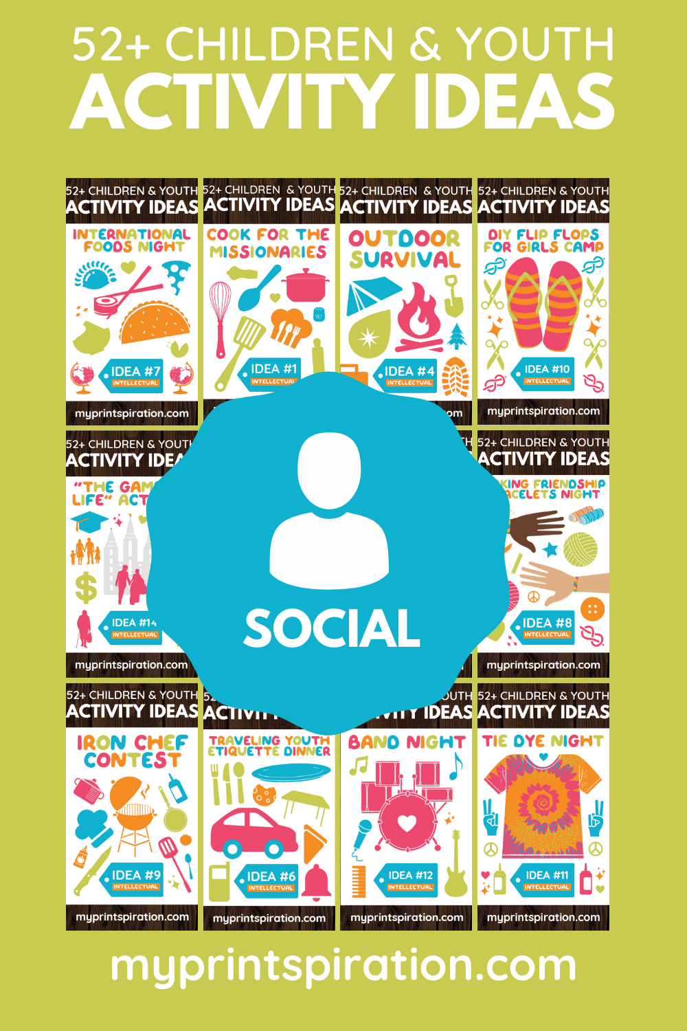 Printspiration: 52+ Activity Ideas for the Children + Youth Program