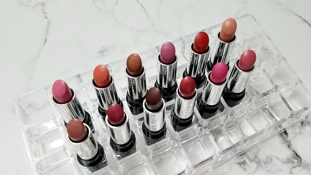 Mary Kay® Gel Semi-Shine Lipstick Review & Swatches* - miranda loves