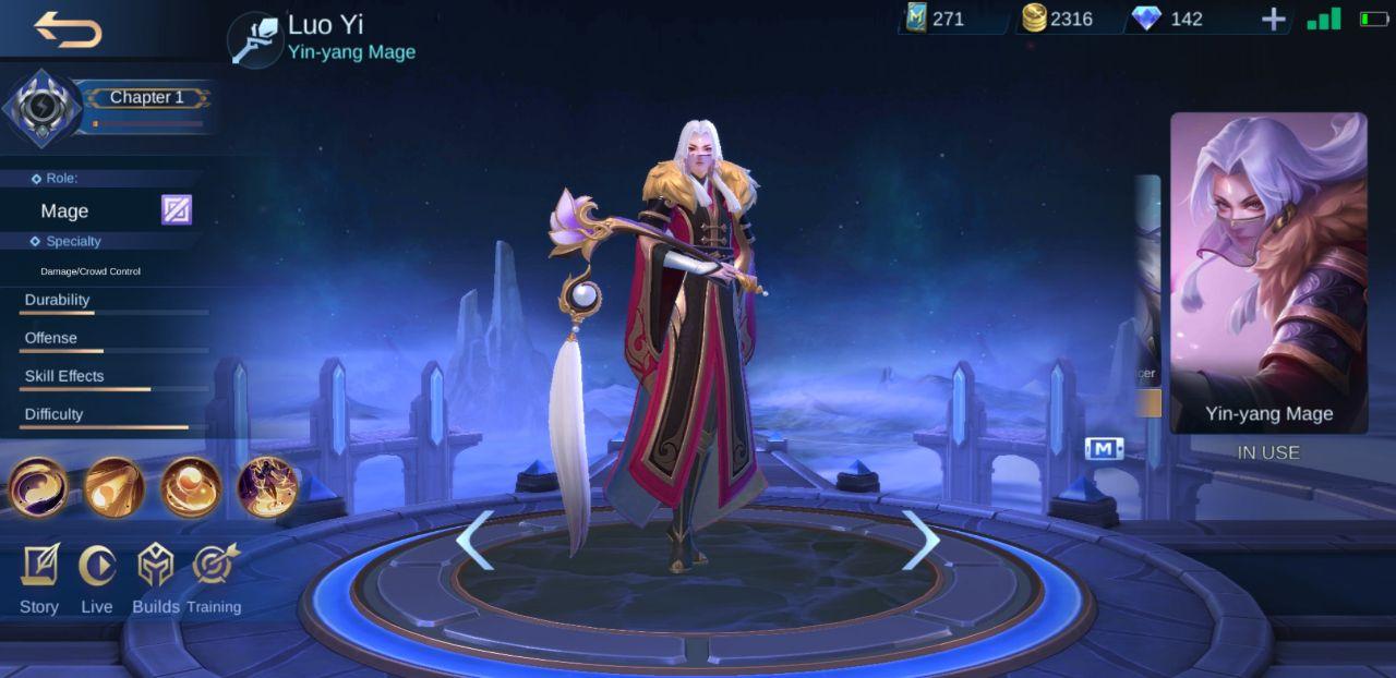Who Is Luo Yi New Hero In Mobile Legends ~ Legends of Gamer