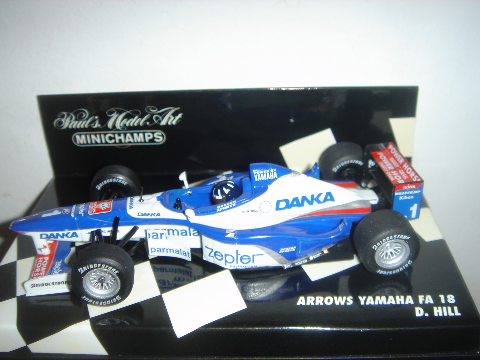 Mini Mundo F1: Arrows A18 - 1997 e Damon Hill - 1997
