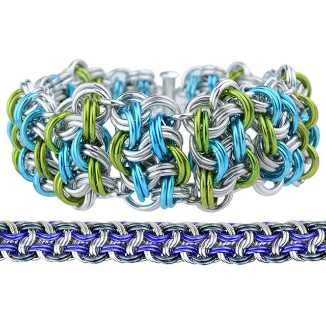 BlueBuddhaBoutique's Chain Maille Jewelry Tutorials and Kits / The Beading Gem