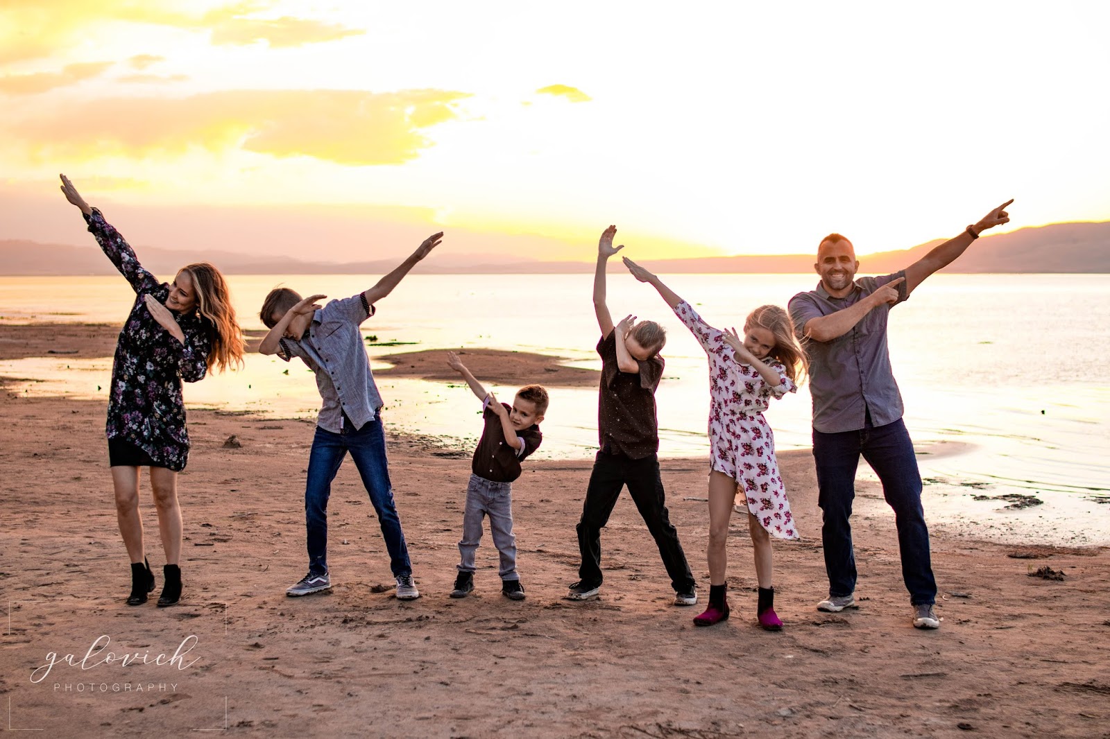 Jared + Kelli || Utah Lake Sunsets