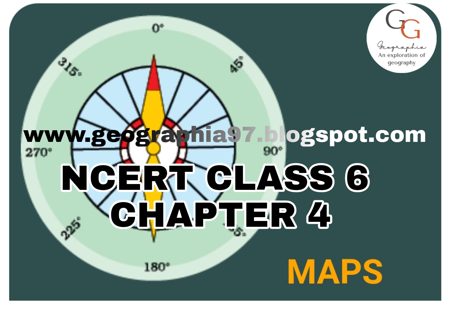 NCERT Solutions for Class 6 Social Science Geography Chapter 4 Maps