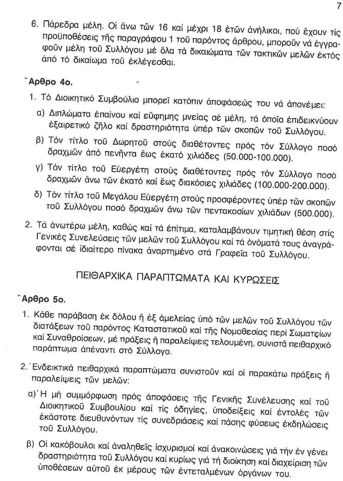 ΣΥΛΛΟΓΟΣ ΦΙΛΩΤΙΤΩΝ ΝΑΞΟΥ : ΚΑΤΑΣΤΑΤΙΚΟ ΣΥΛΛΟΓΟΥ ΦΙΛΩΤΙΤΩΝ ΝΑΞΟΥ