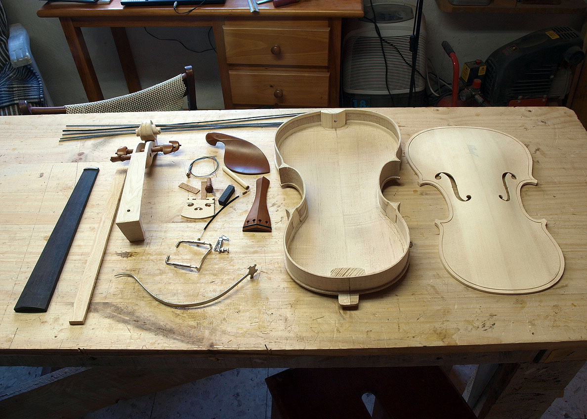 News From The Workshop: A Stewmac fiddle kit