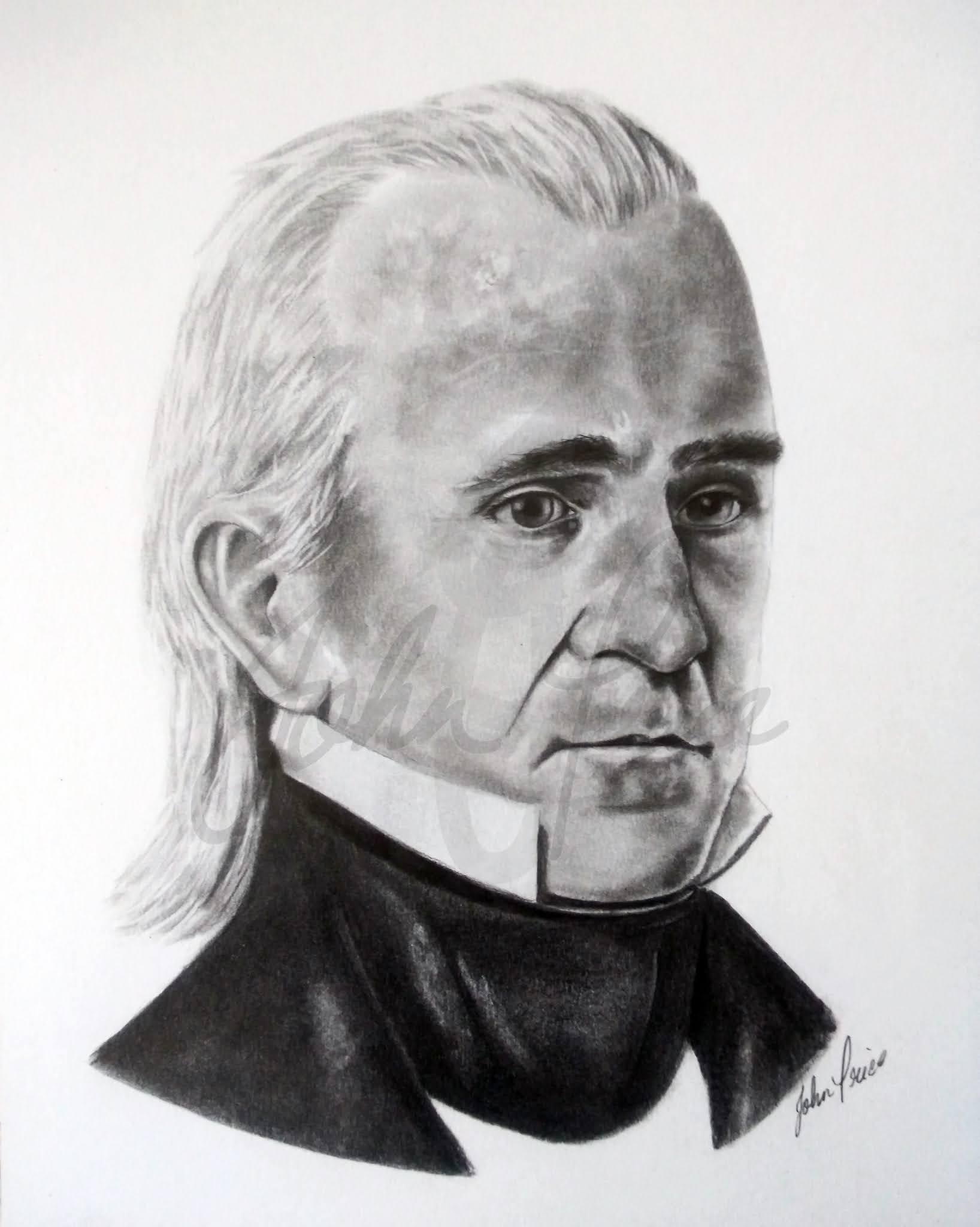 John Price Art: 11 President James Knox Polk