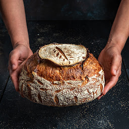 A bread with a hat - open crumb sourdough bread | Hungry Shots
