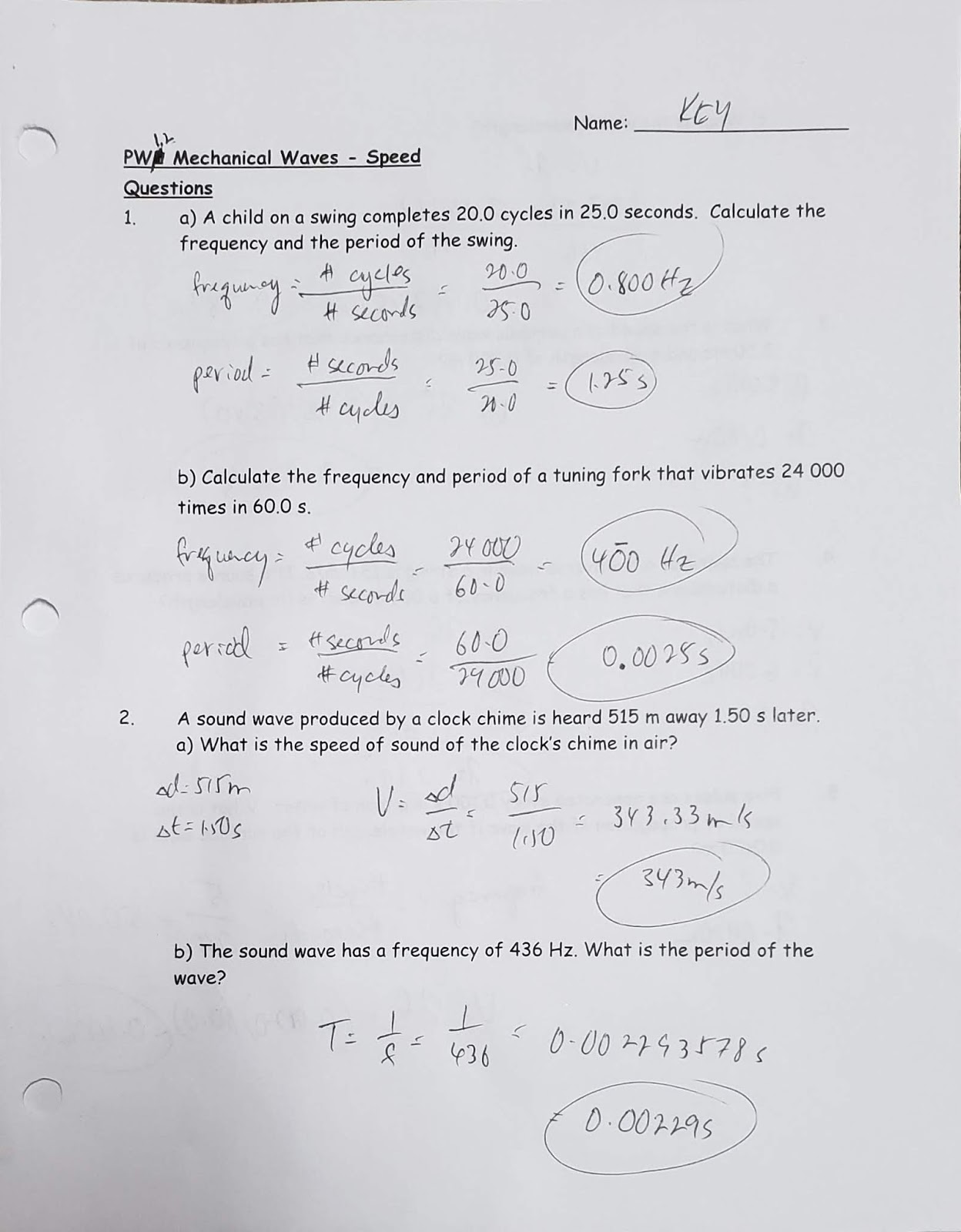 Mr. Kasprick's Physical Science 20 Class: PW1 - Investigate the ...