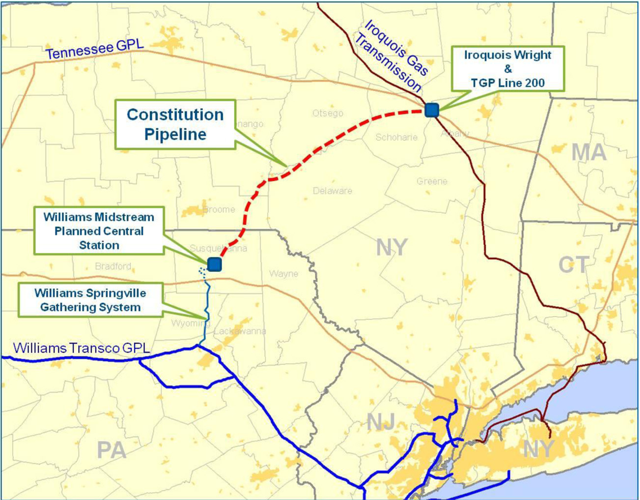 Billhustonblog Various Pipeline Maps
