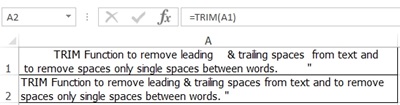 TRIM Function ปะทะ Clear Function ~ Computer Knowledge